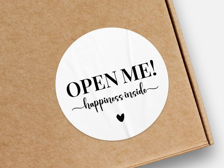 Factory wholesale custom printed opening label stickers transparent ...